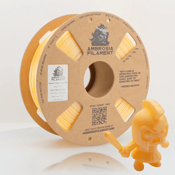 AMBROSIA Dolos Color Shifting PLA Filament of the Gods - 1KG Bambu AMS ...